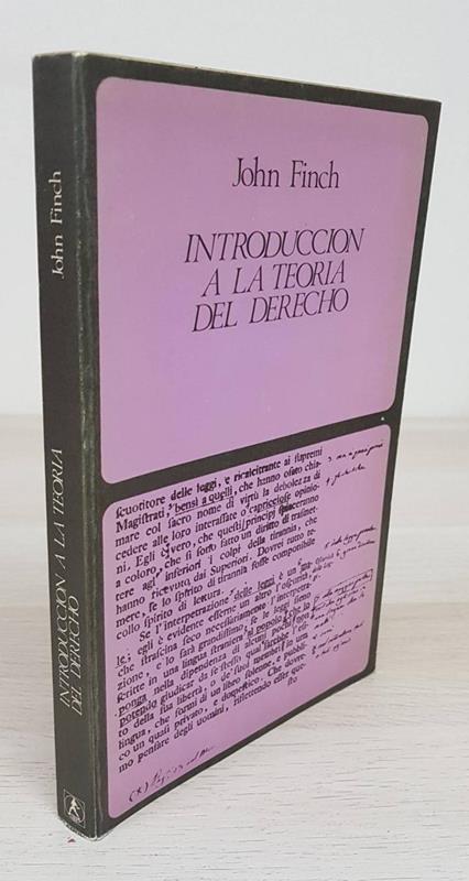 INTRODUCCIÓN A LA TEORÍA DEL DERECHO | 9788433517104 | JOHN FINCH